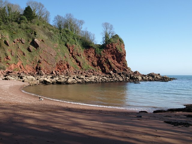 The Stunning Watcombe Beach in Devon Has Now Reopened to Visitors