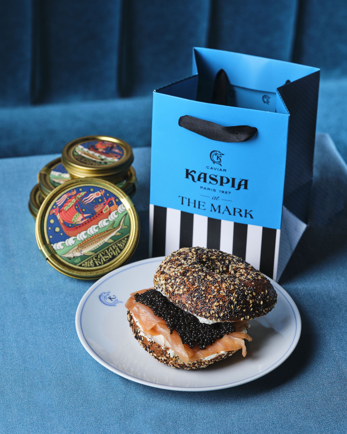 New York's latest viral bagel is offering a weekend caviar collab