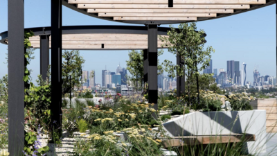 East Brunswick Village is a urban community hub in Melbourne's north