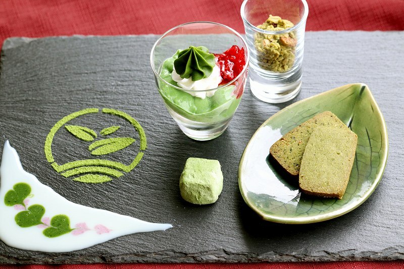 This Kyoto tea plantation offers a matcha afternoon tea with over 30 ...