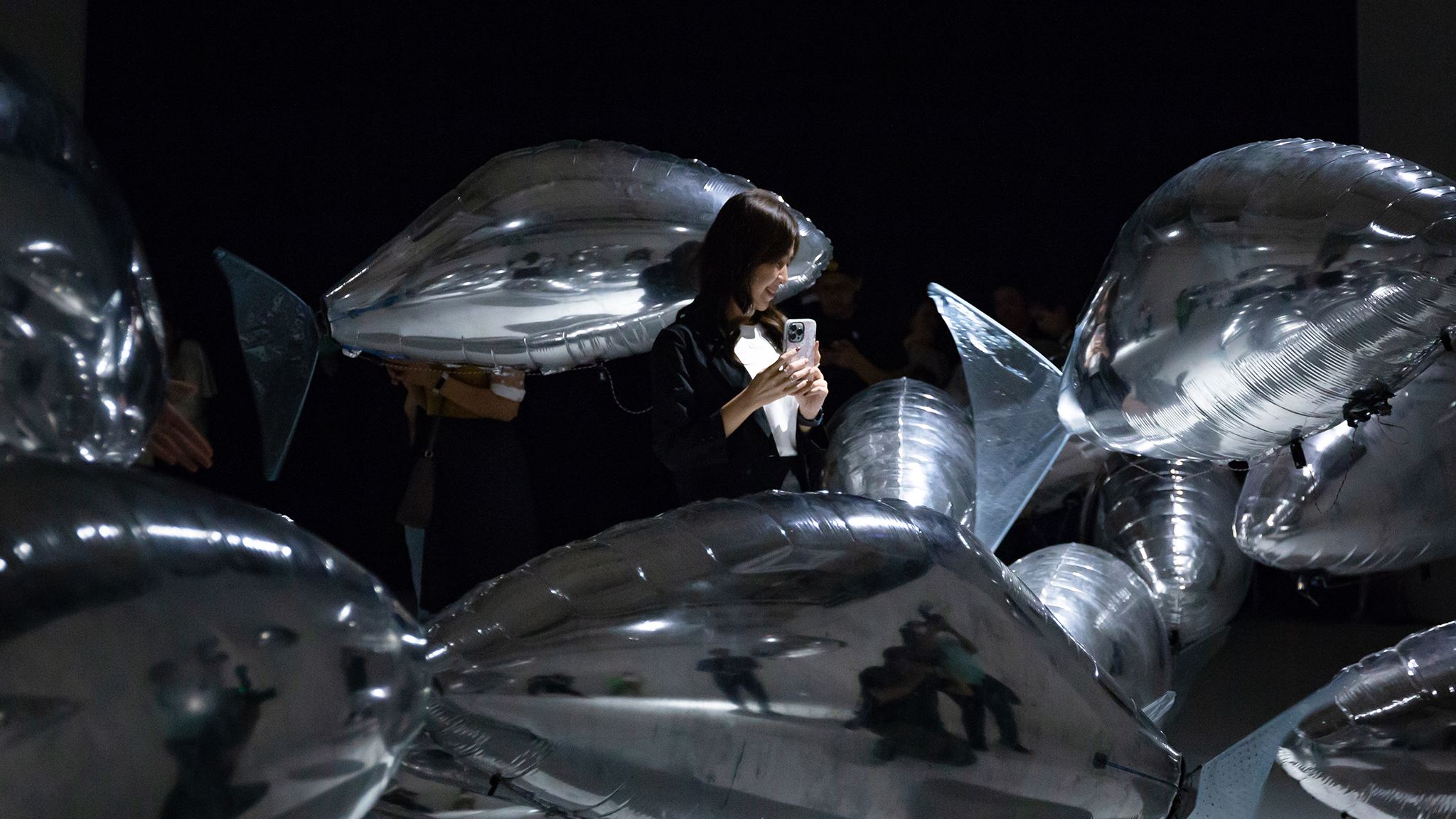 FLOCK OF... Discover the supernatural nature of floating fish | Things ...