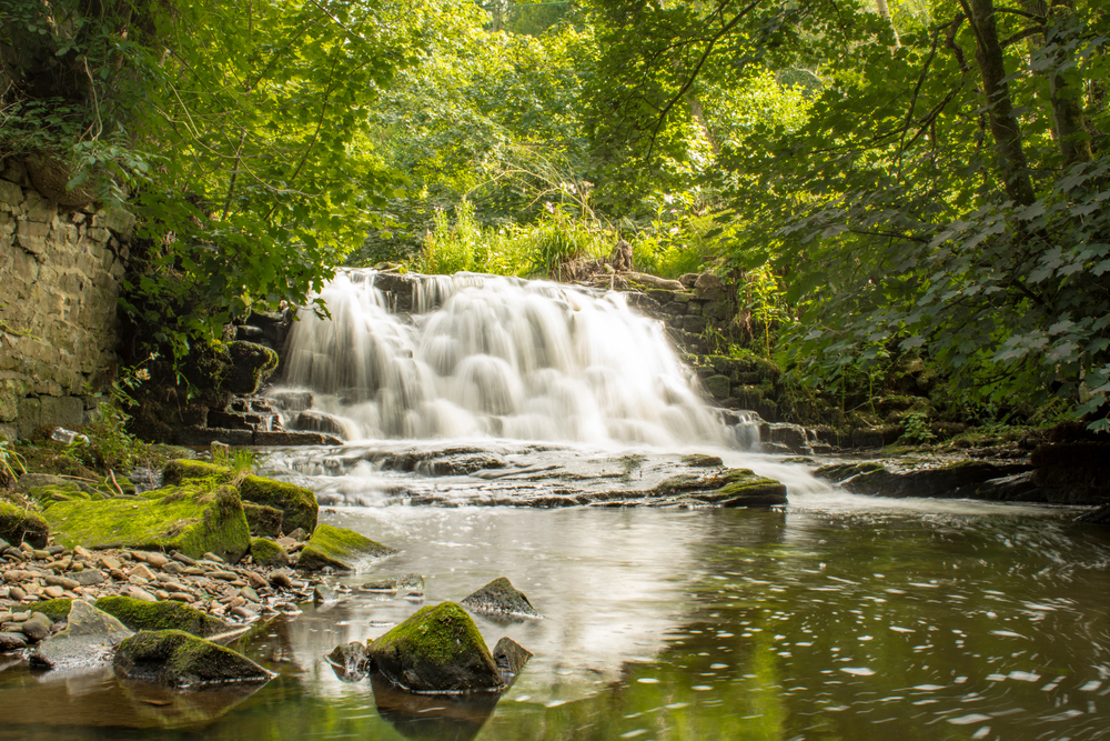 Yorkshire’s Gorgeous Goit Stock Wood and Waterfall Is For Sale
