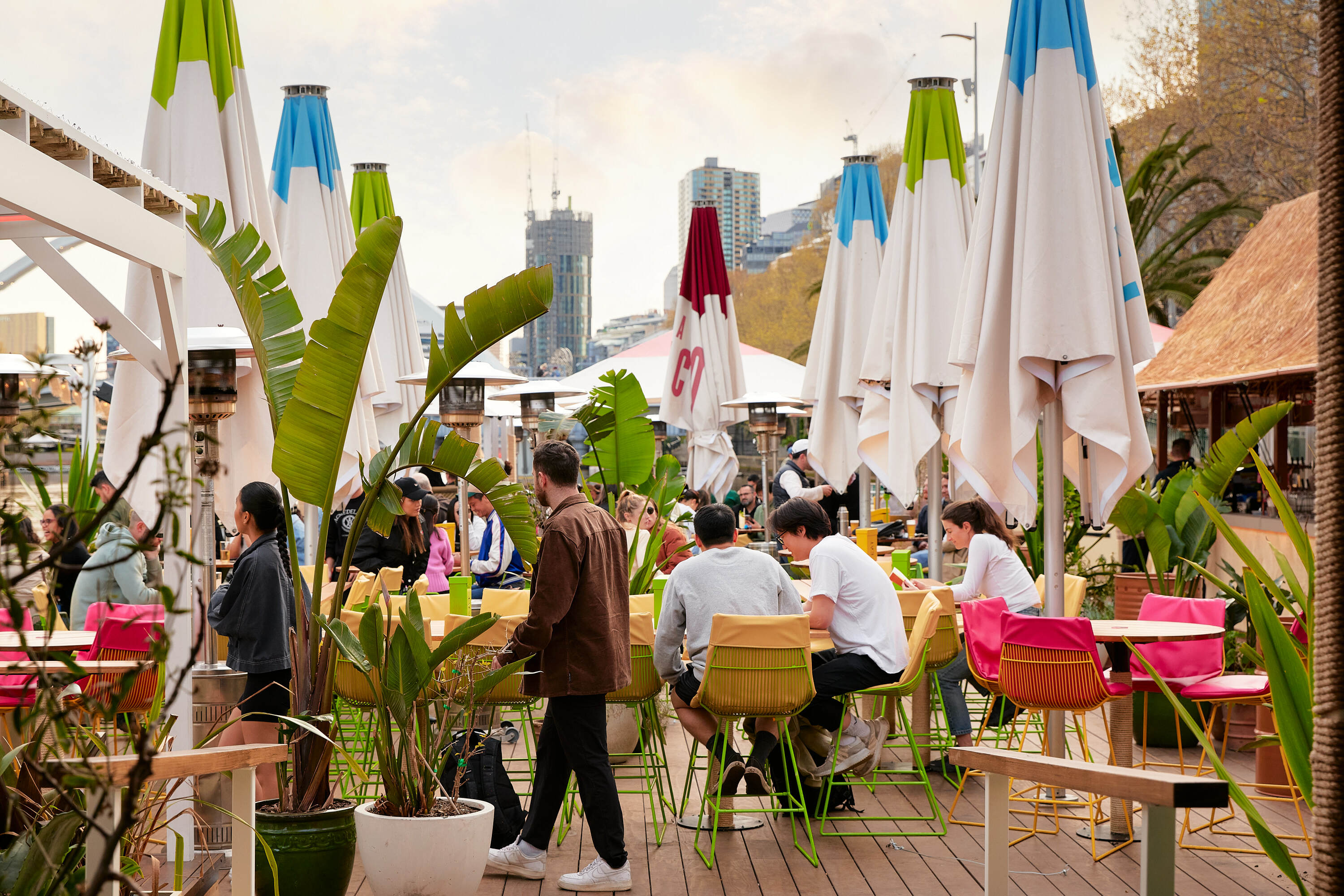 Arbory Afloat | Melbourne floating bar and restaurant