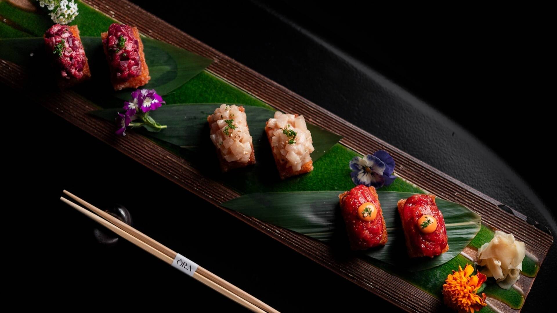 Ora in Waterloo is a modern Japanese restaurant with a top chef