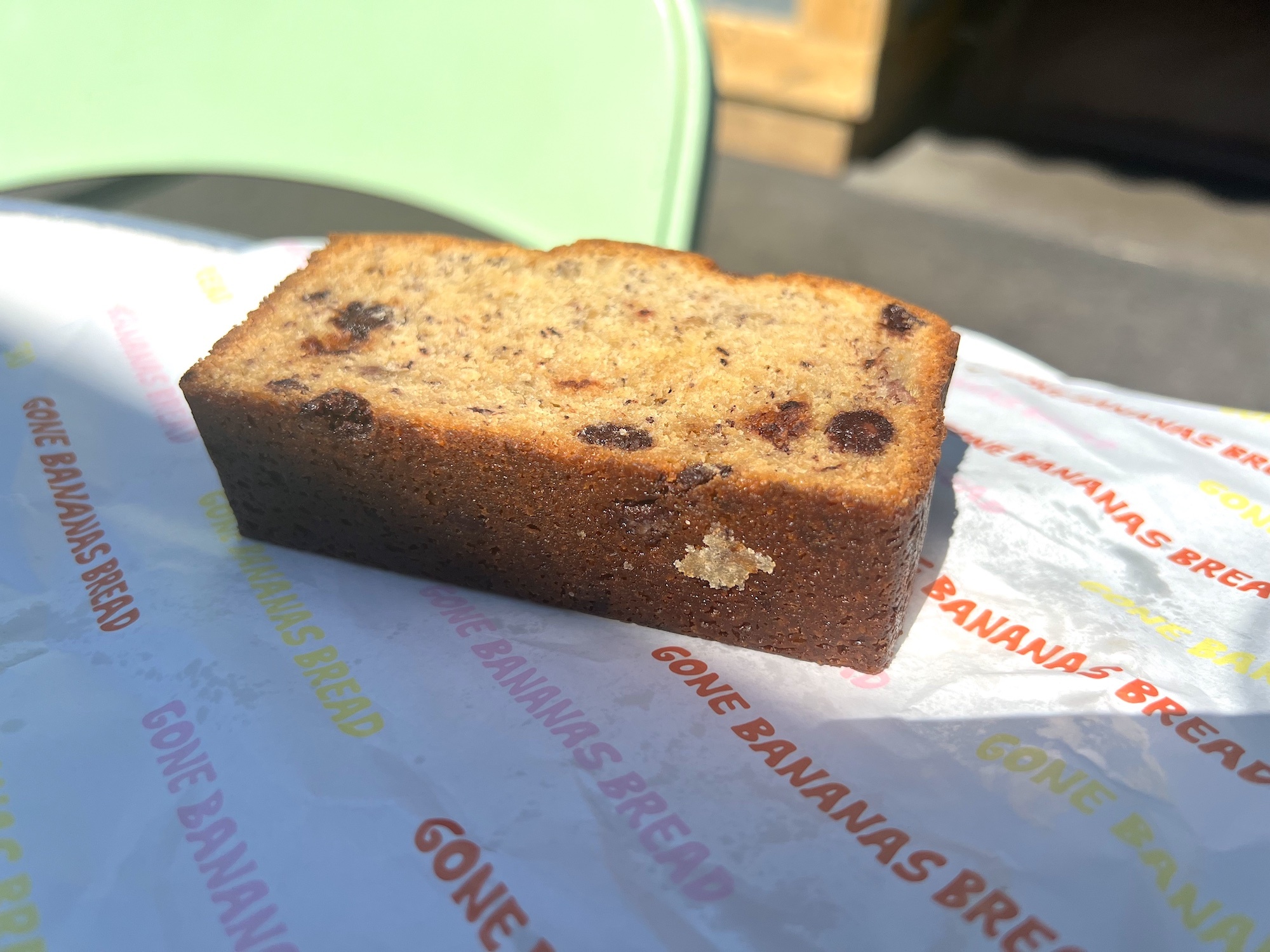 Table at Third & Fairfax: Gone Bananas Bread