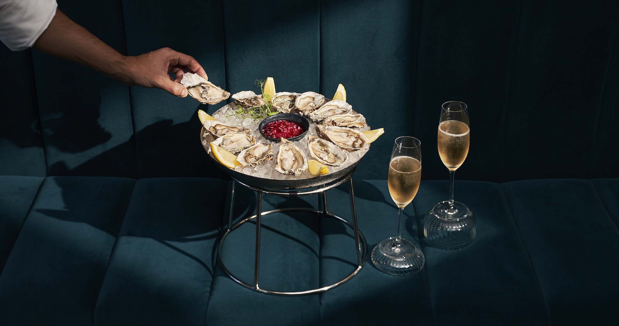 Florette: Chic Destination Bar With Champagne, Oysters & Craft Cocktails