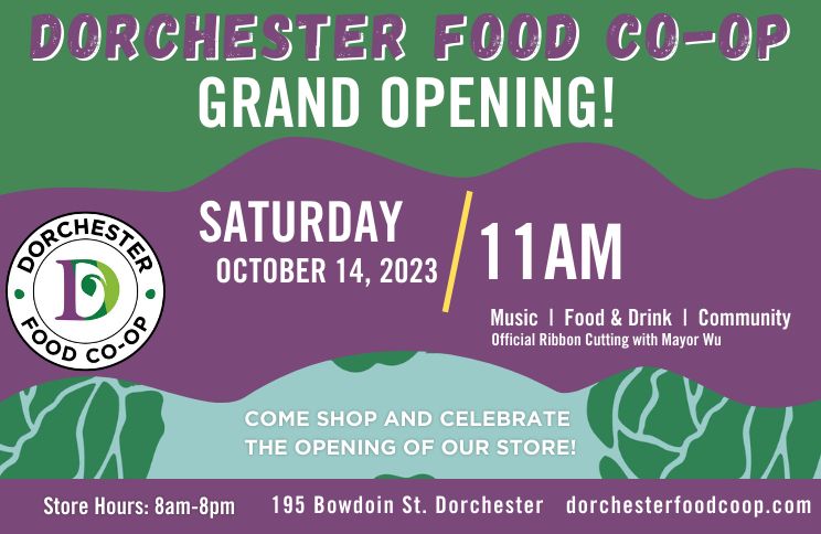 Dorchester Food Co-op's Grand Opening | Things to do in Boston