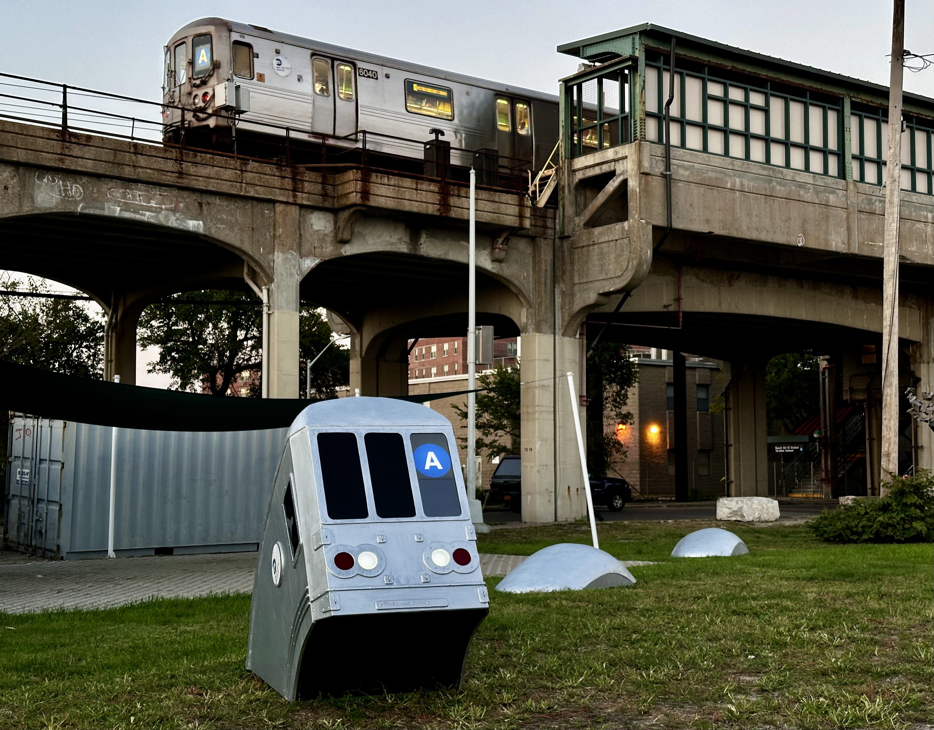 "Subway Sea Serpent," an adorable work of public art, is now on view in ...