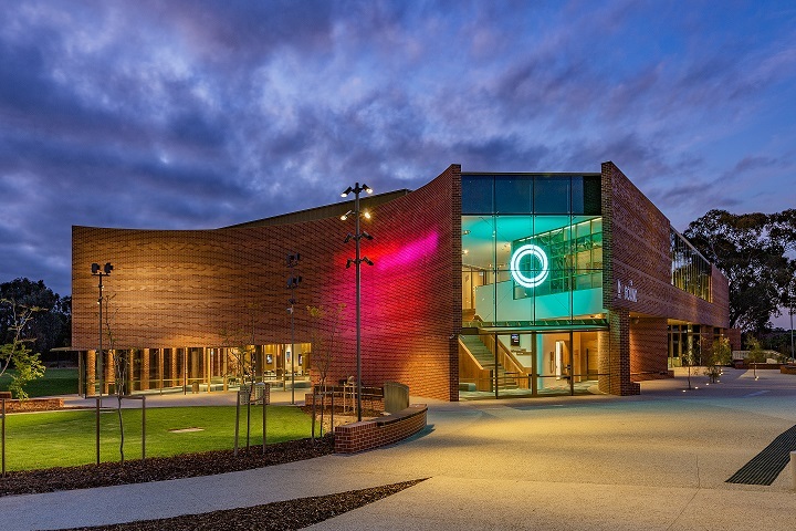 The Round is a new performing arts centre for Melbourne's East