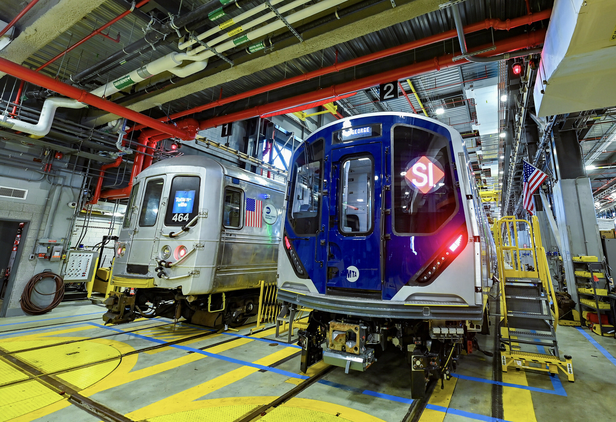 See inside Staten Island's new subway cars for the first time in 50 years