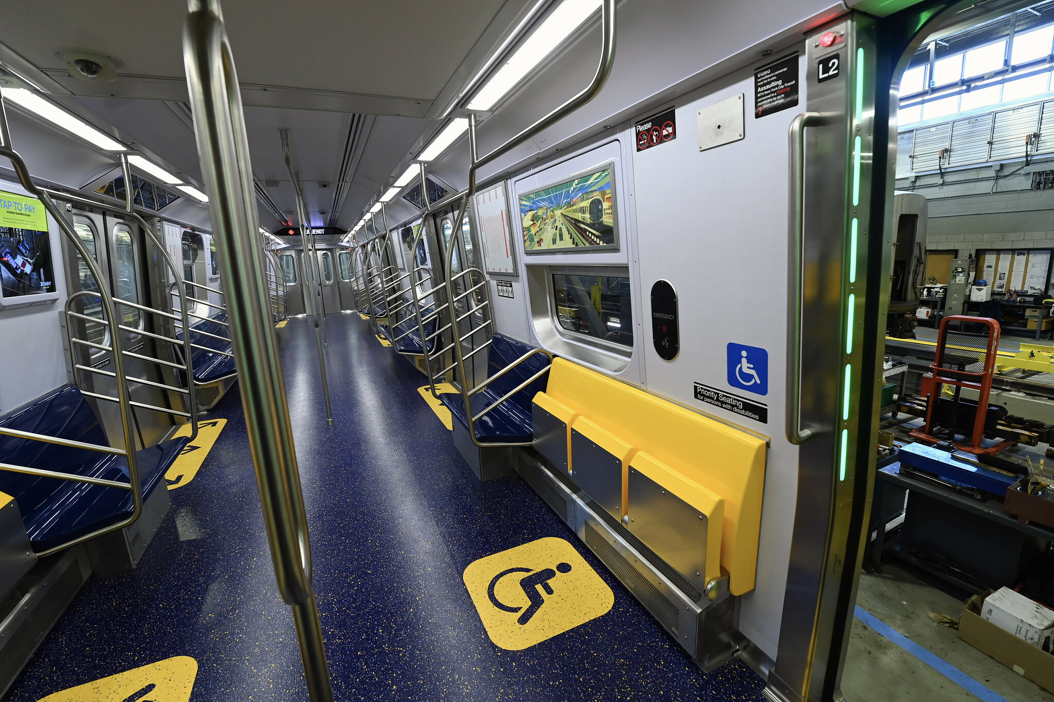 See inside Staten Island's new subway cars for the first time in 50 years