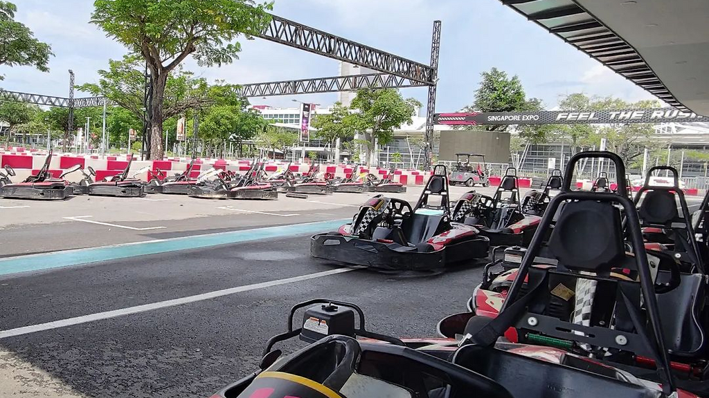 KF1 Karting Circuit Is Singapore's Largest Go Kart Circuit Inspired By F1