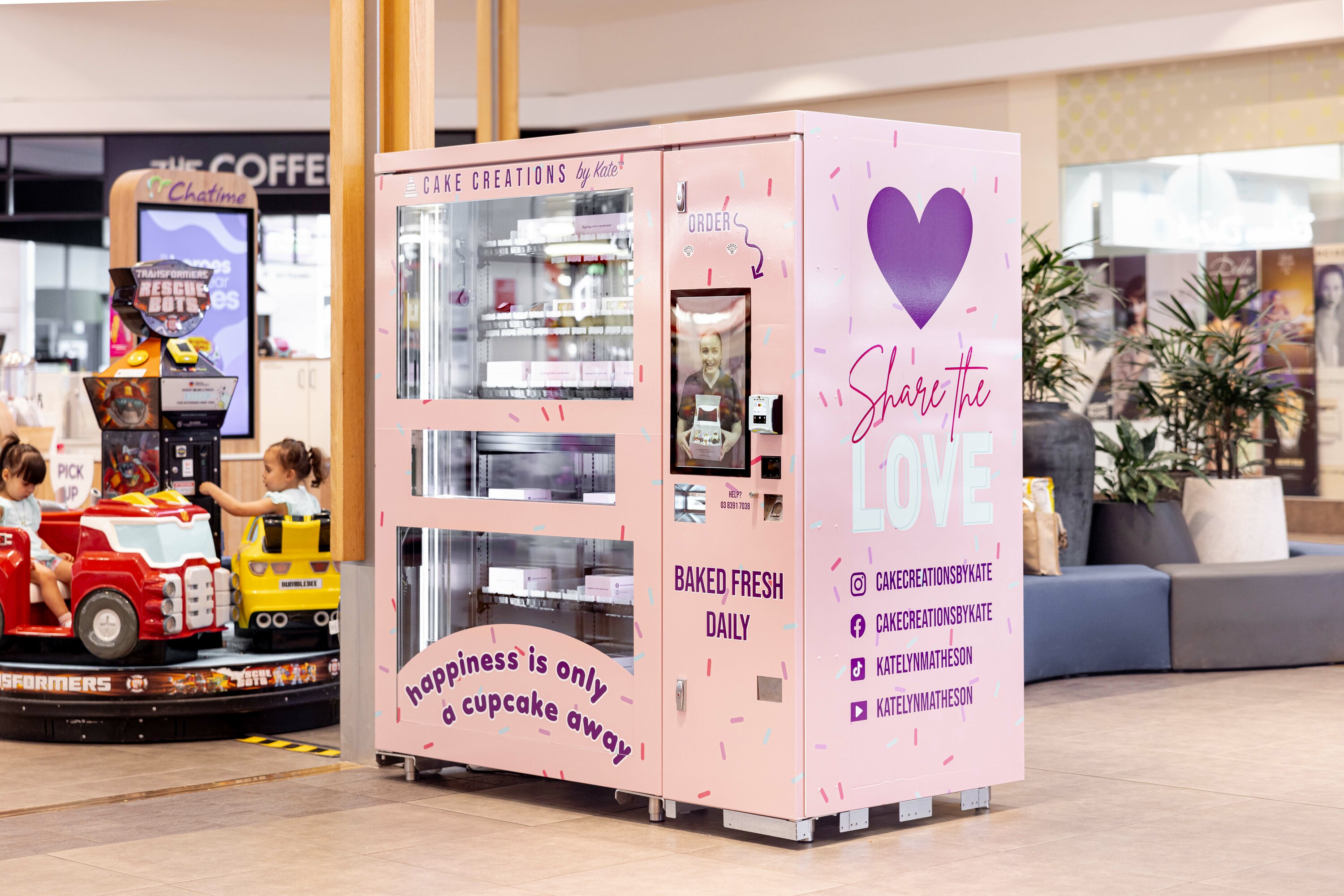 Cupcake vending machines are popping up around Melbourne