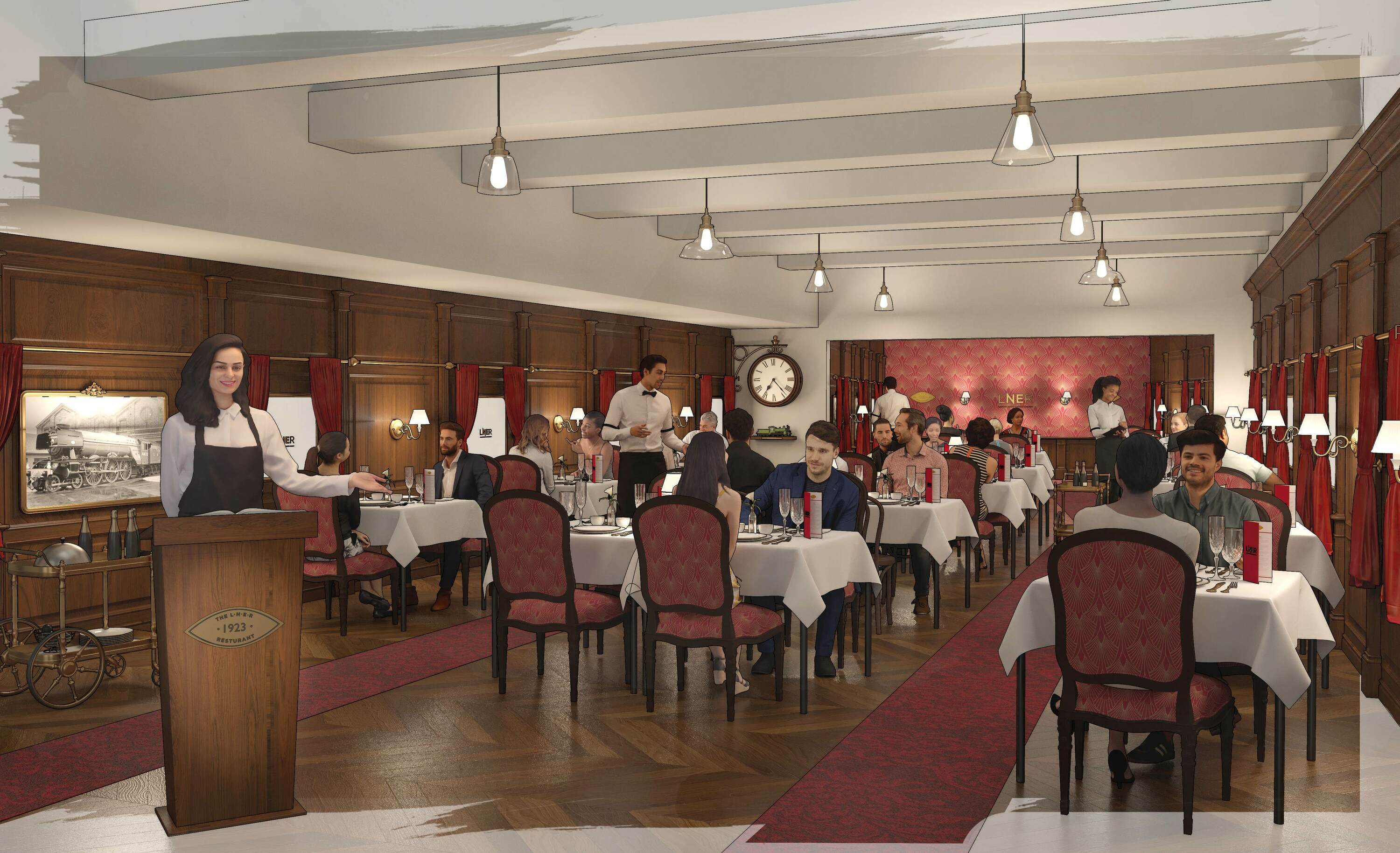 LNER 1923 Restaurant: An Immersive Train-Themed Restaurant is Coming to ...