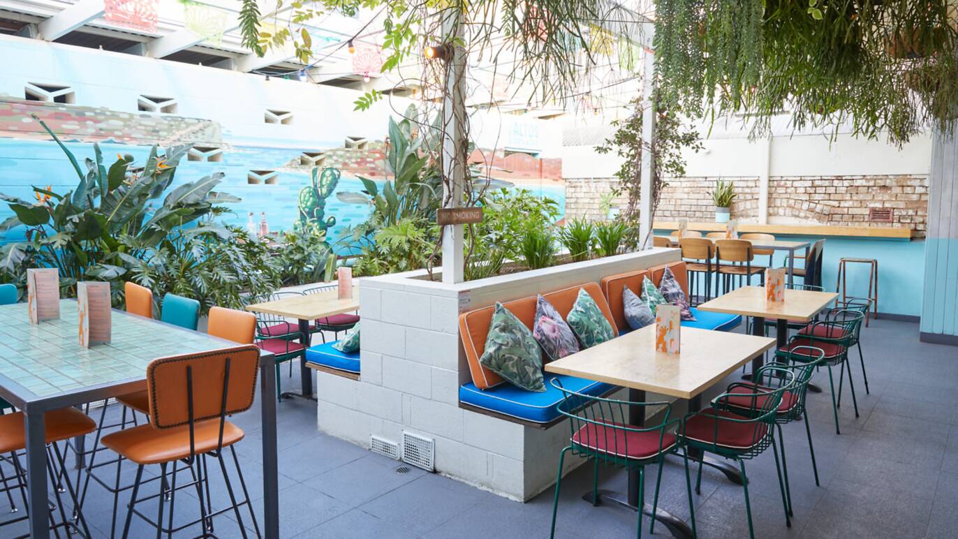 SoCal is a buzzing rooftop bars with tacos, tequila and California vibes