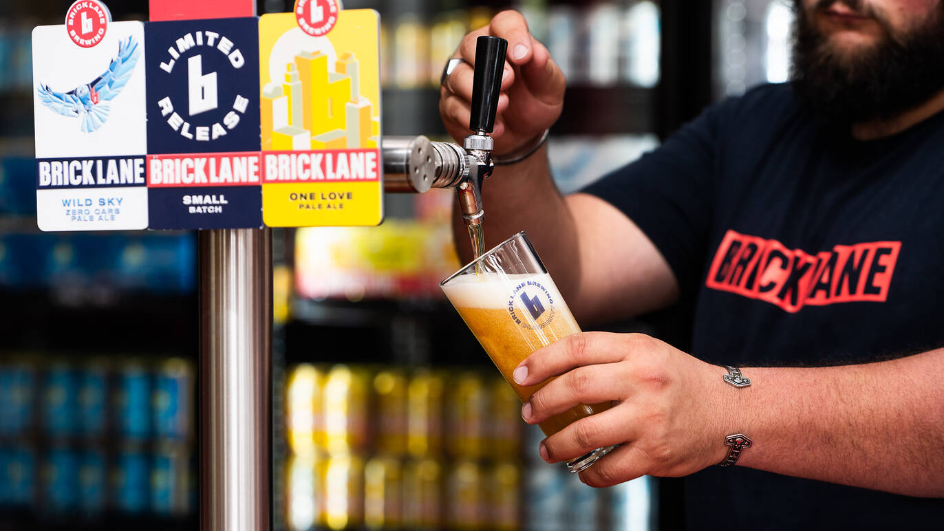 Brick Lane Brewery brings exclusive beers and local produce to QVM