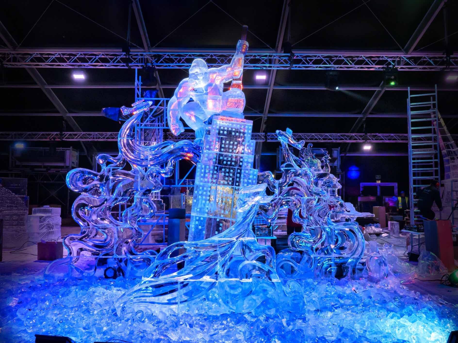 Ice Festival, la increíble experiencia que convierte el hielo en arte