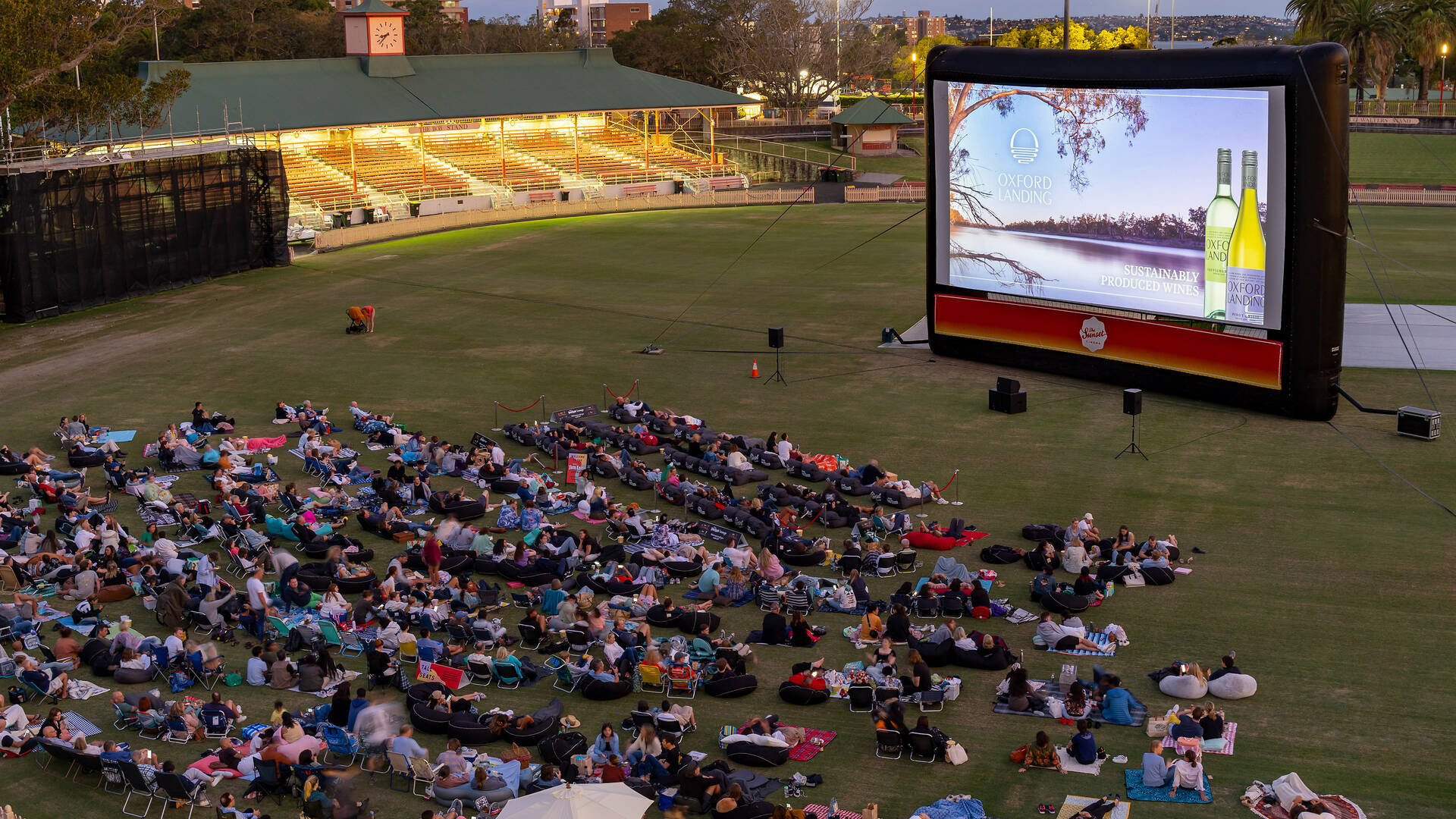 Sunset Cinema is popping up again in North Sydney for the 2023/2024 season