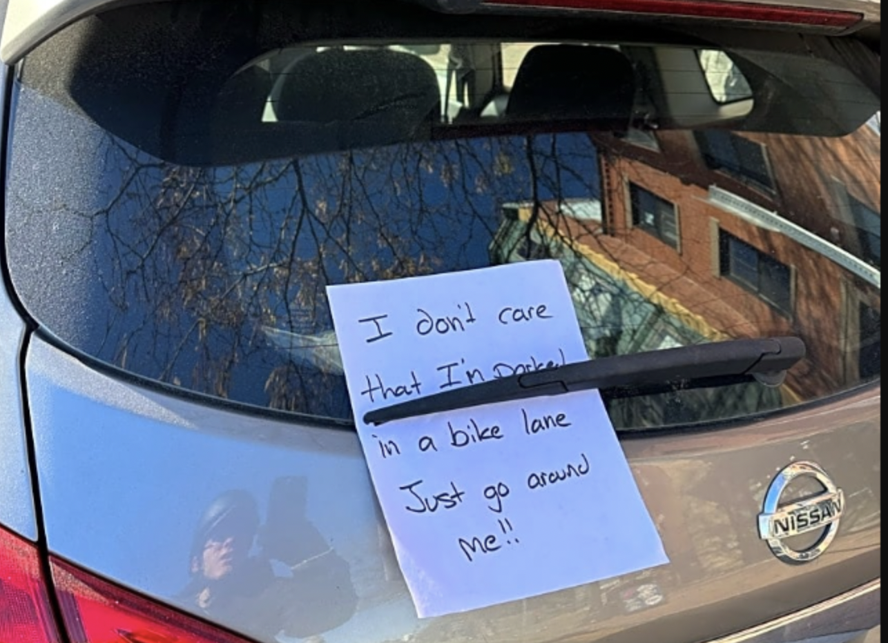 Bike lane drama on Reddit pits cars against cyclists in Boston