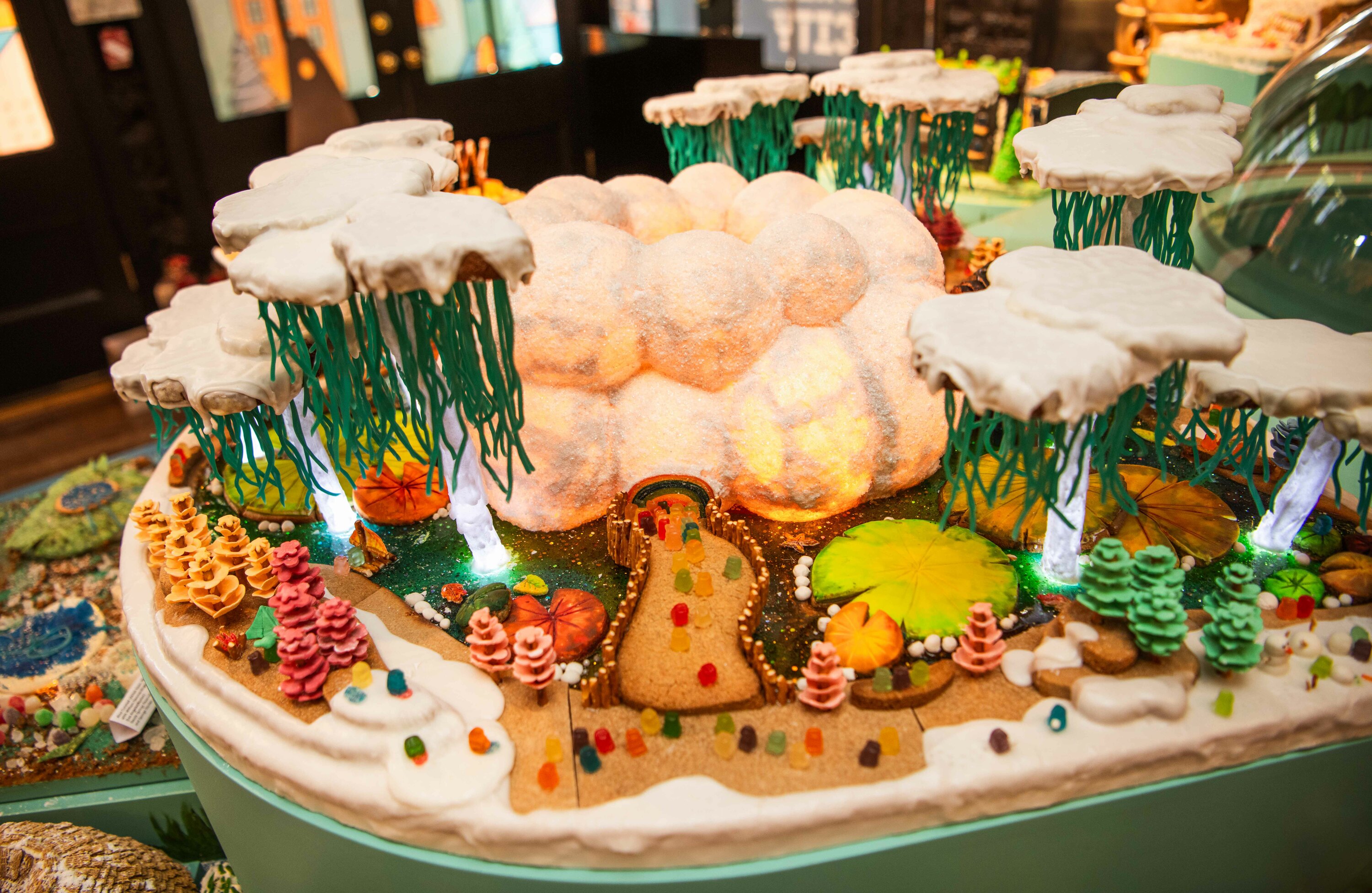 The Gingerbread City, which explores climate change, is now open in the ...