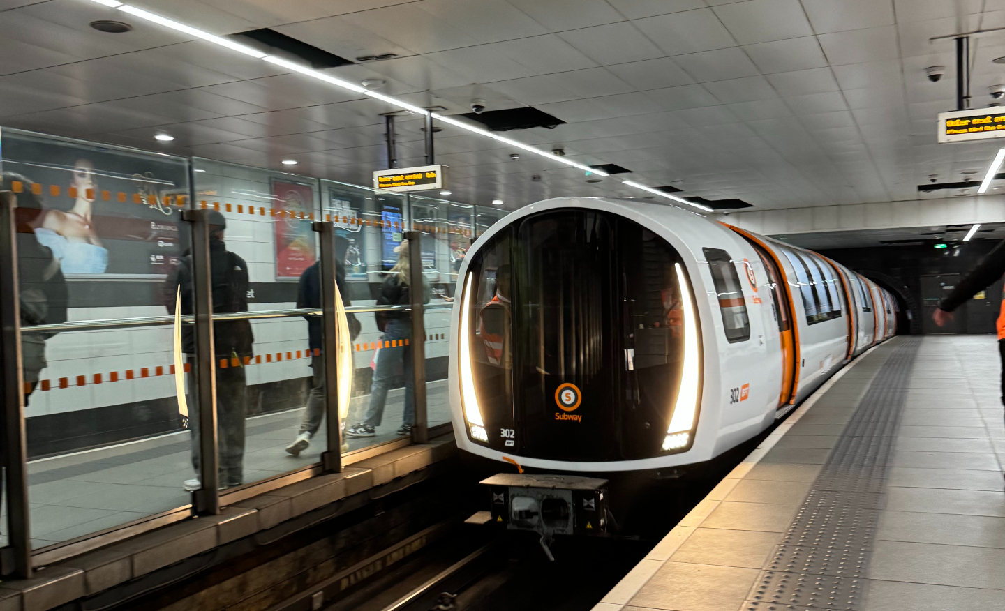 First Look: Glasgow's Brand-New Futuristic, Driverless Metro Trains