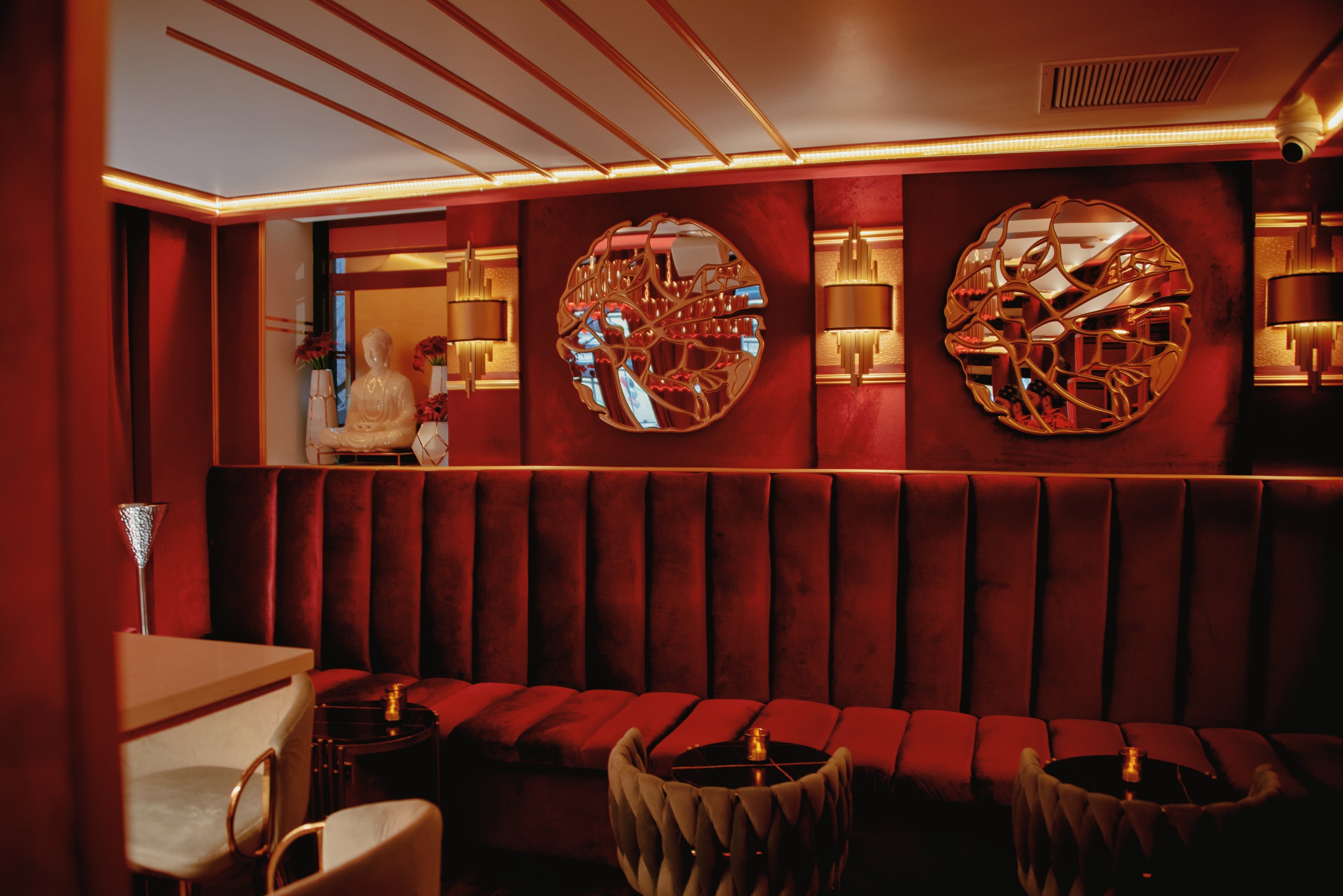 See inside Victoria and Michael Imperioli’s new NYC bar Scarlet