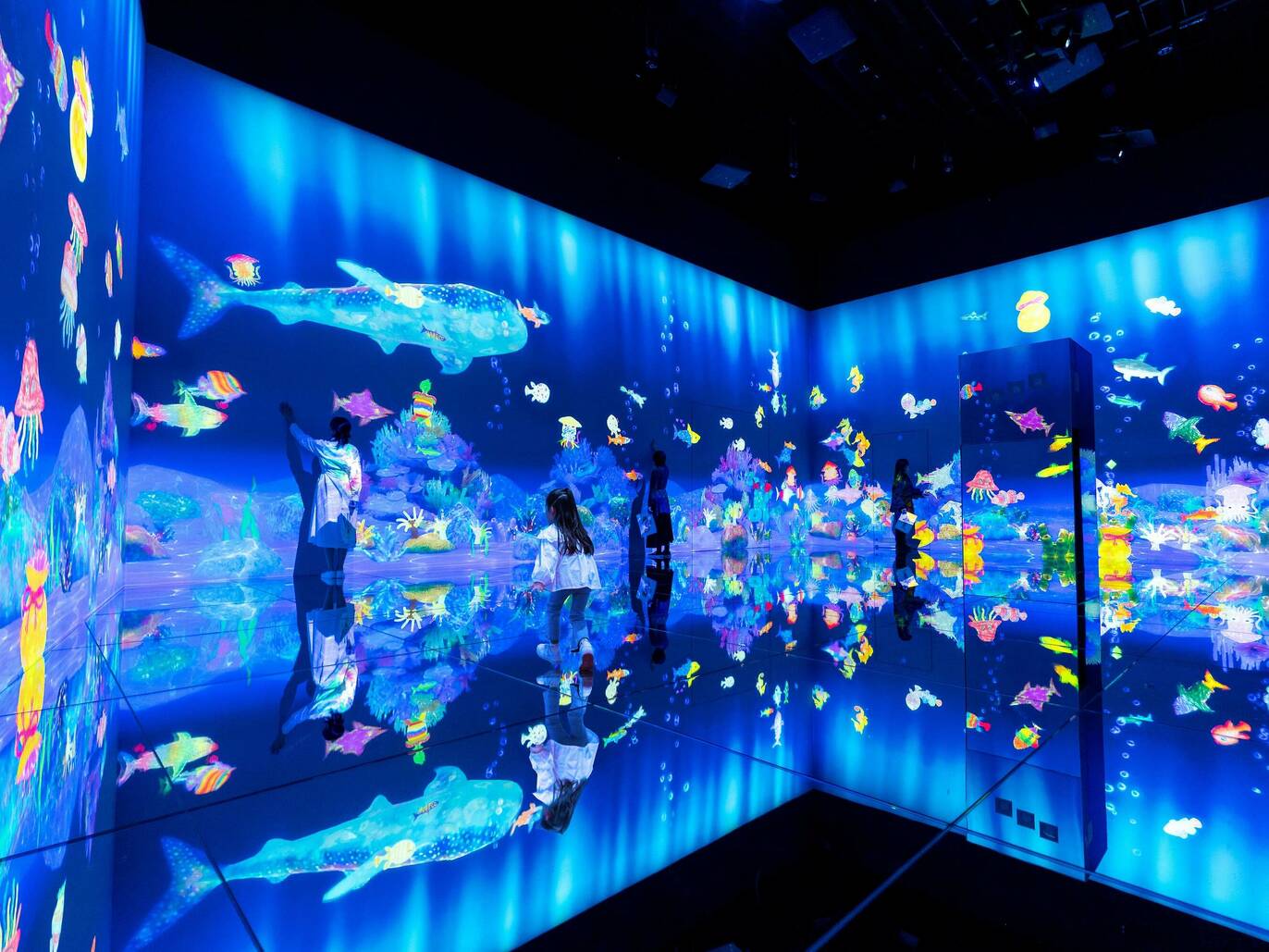 11 most stunning art installations at the new teamLab Borderless in ...