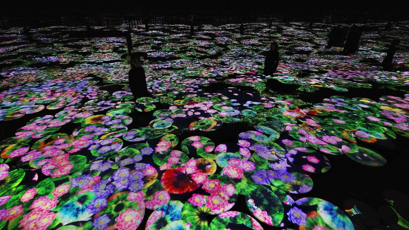 11 most stunning art installations at the new teamLab Borderless in ...