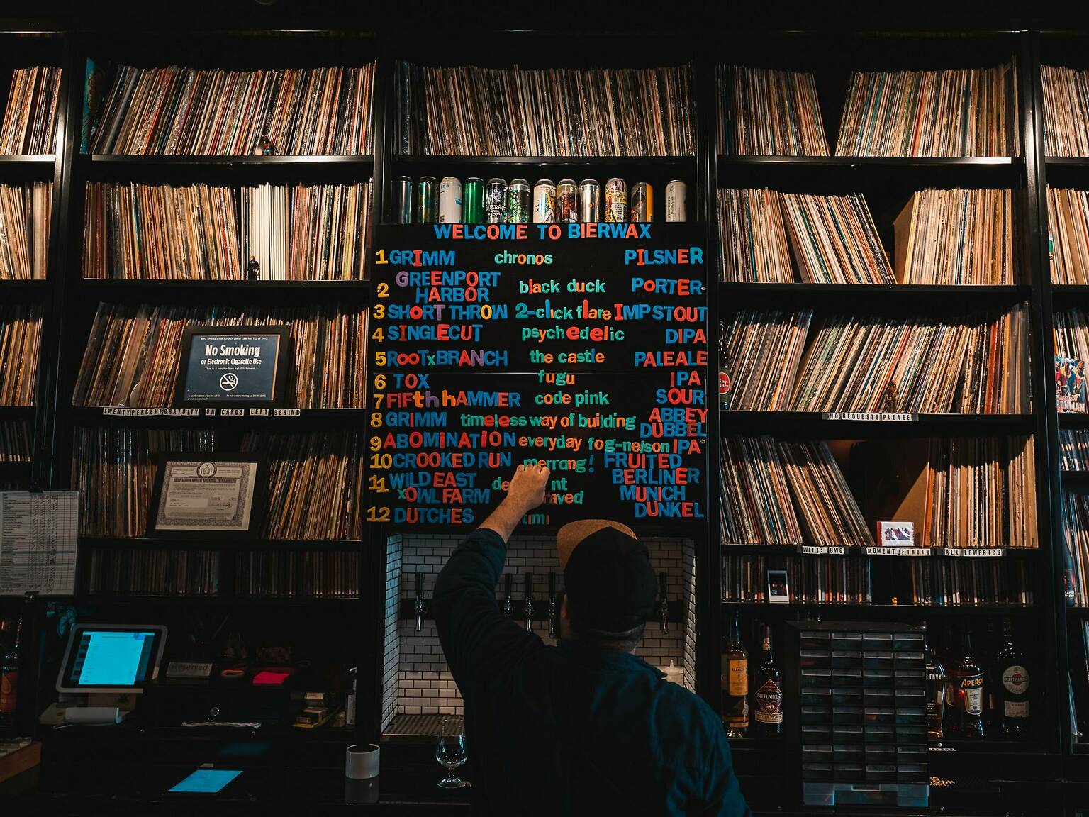 11 best vinyl bars and listening bars in NYC