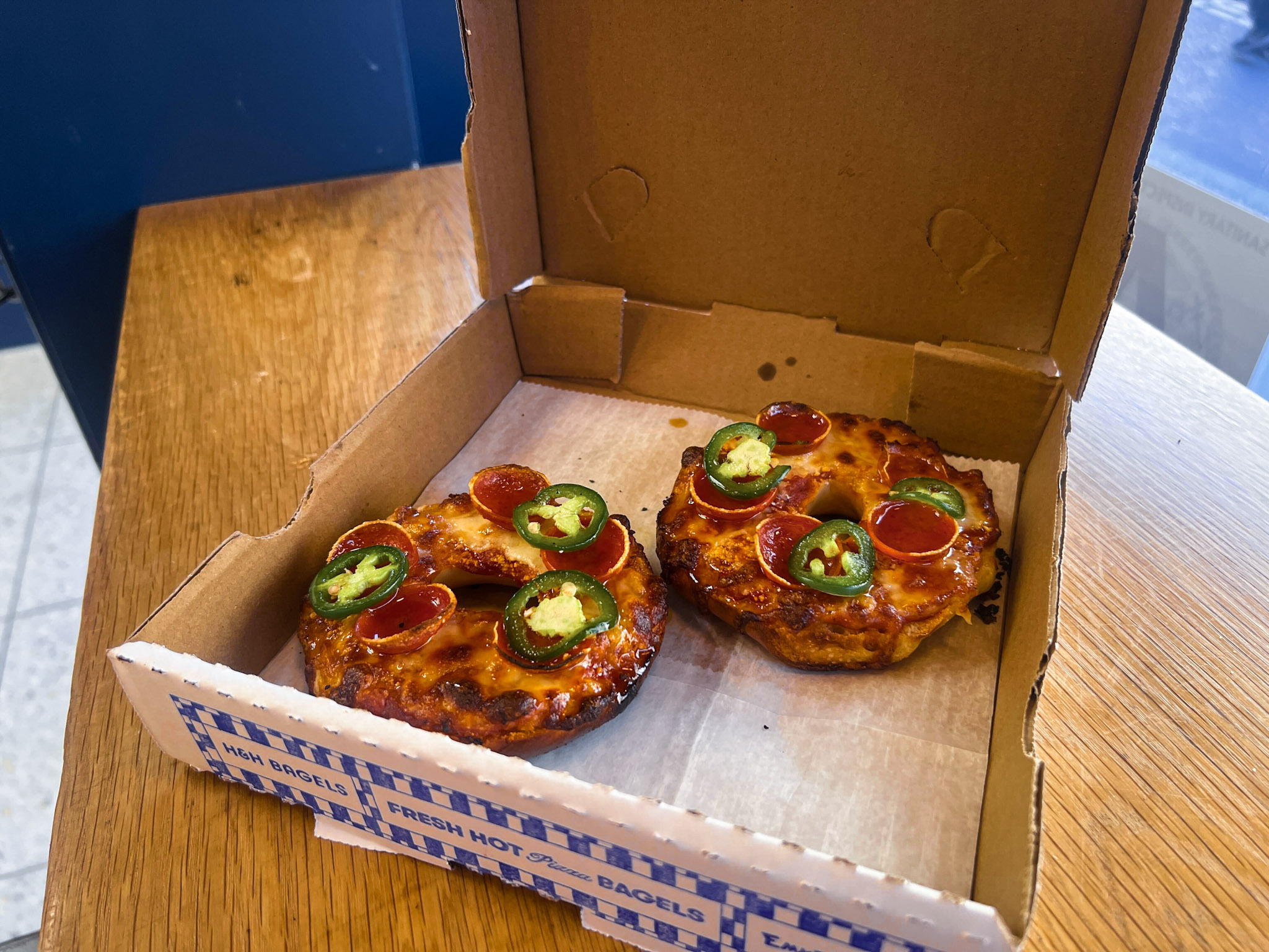 How to get the H&H Bagels and Emmett’s limited-edition pizza bagel in NYC