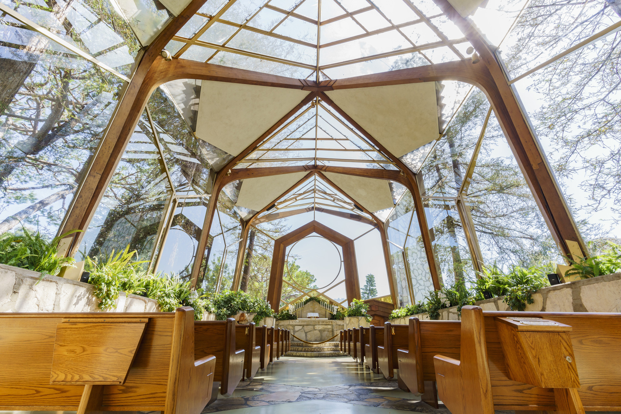 Wayfarers Chapel, SoCal’s singular glass chapel, is closed temporarily ...
