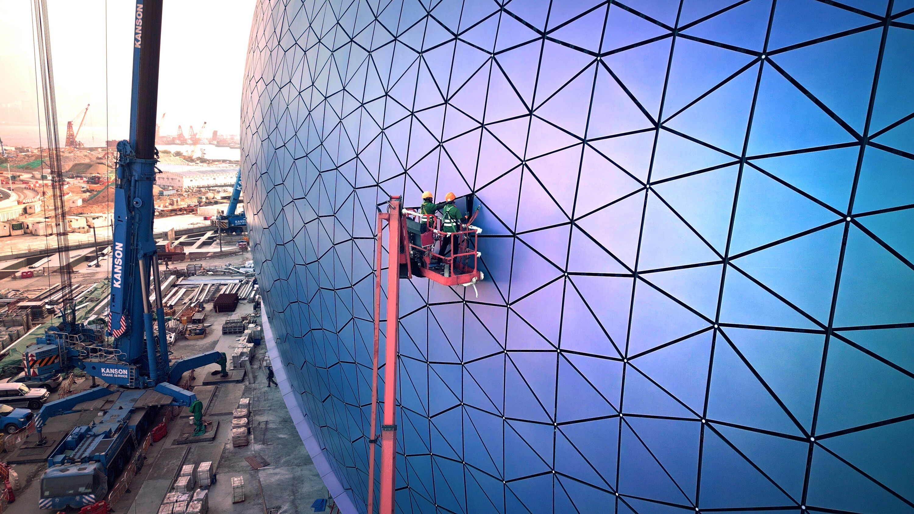 Kai Tak Sports Park completes stadium exterior to unveil the ...