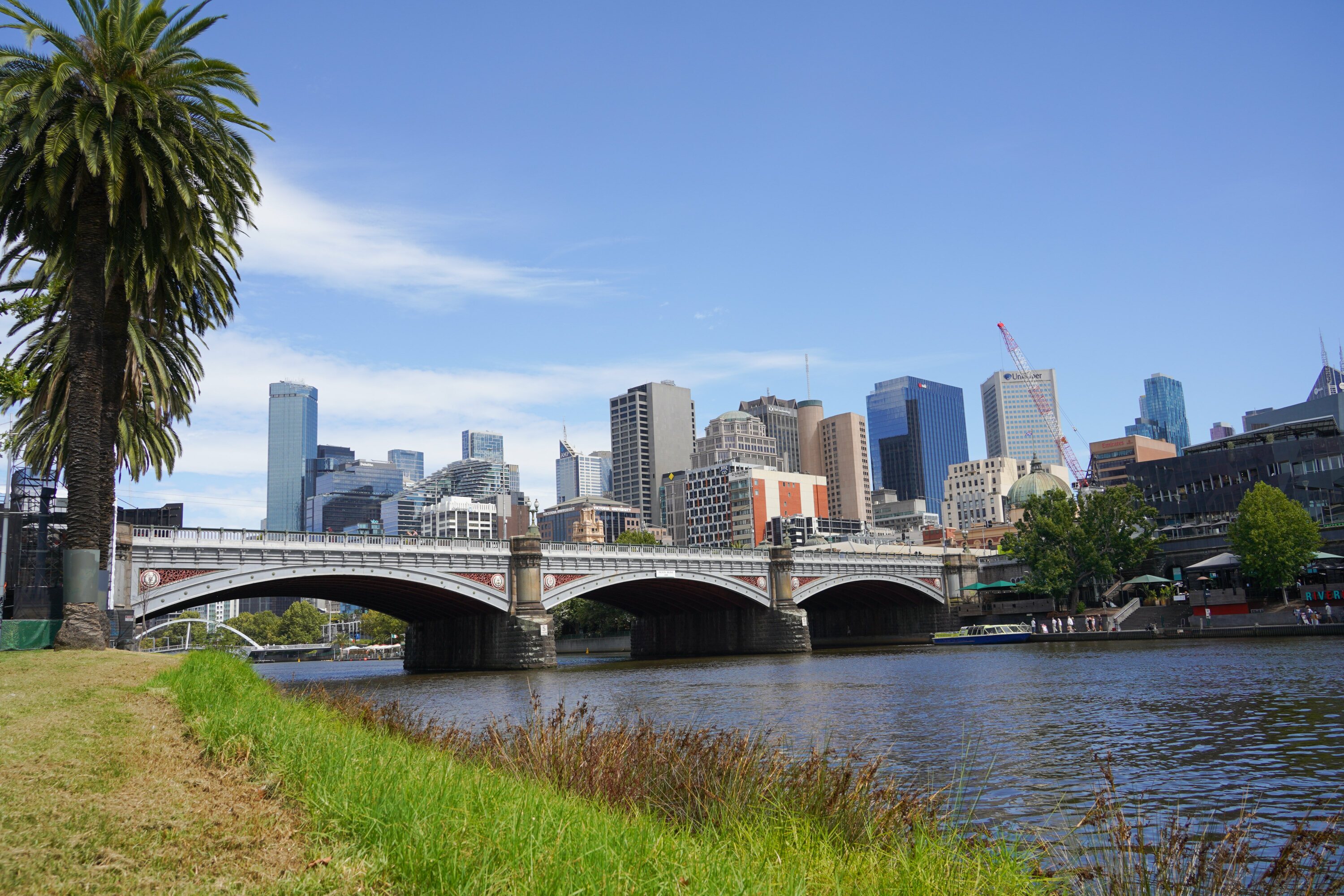 Melbourne's Princes Bridge is being restored after 135 years