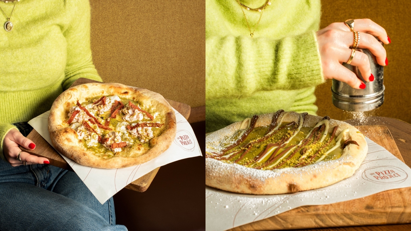 The Pizza Project releases sweet and savoury pistachio pizzas