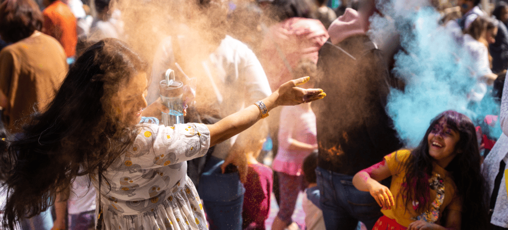 The Seaport's Holi party includes dance workshops and tastings