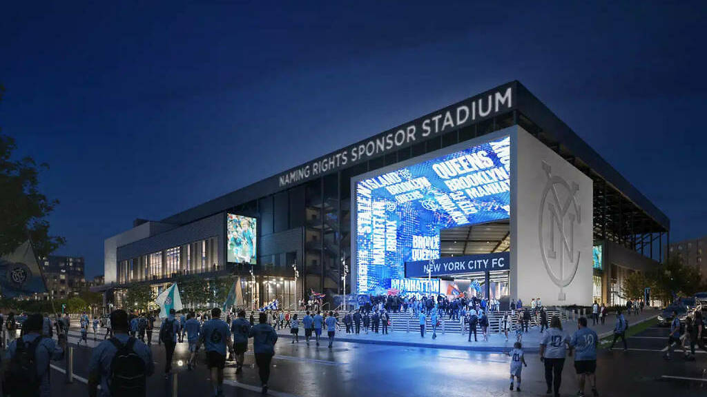 See renderings of the first-ever NYC soccer stadium being built in NYC