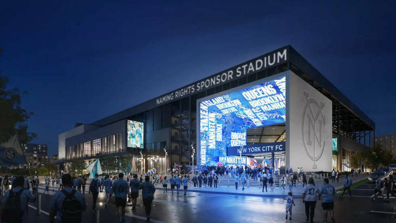 See renderings of the first-ever NYC soccer stadium being built in NYC