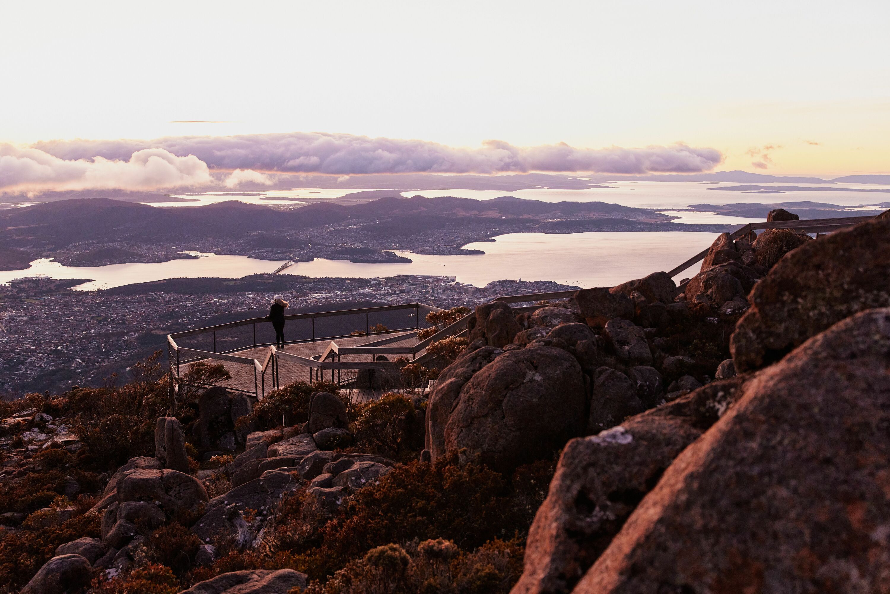 Kunanyi / Mount Wellington in Hobart