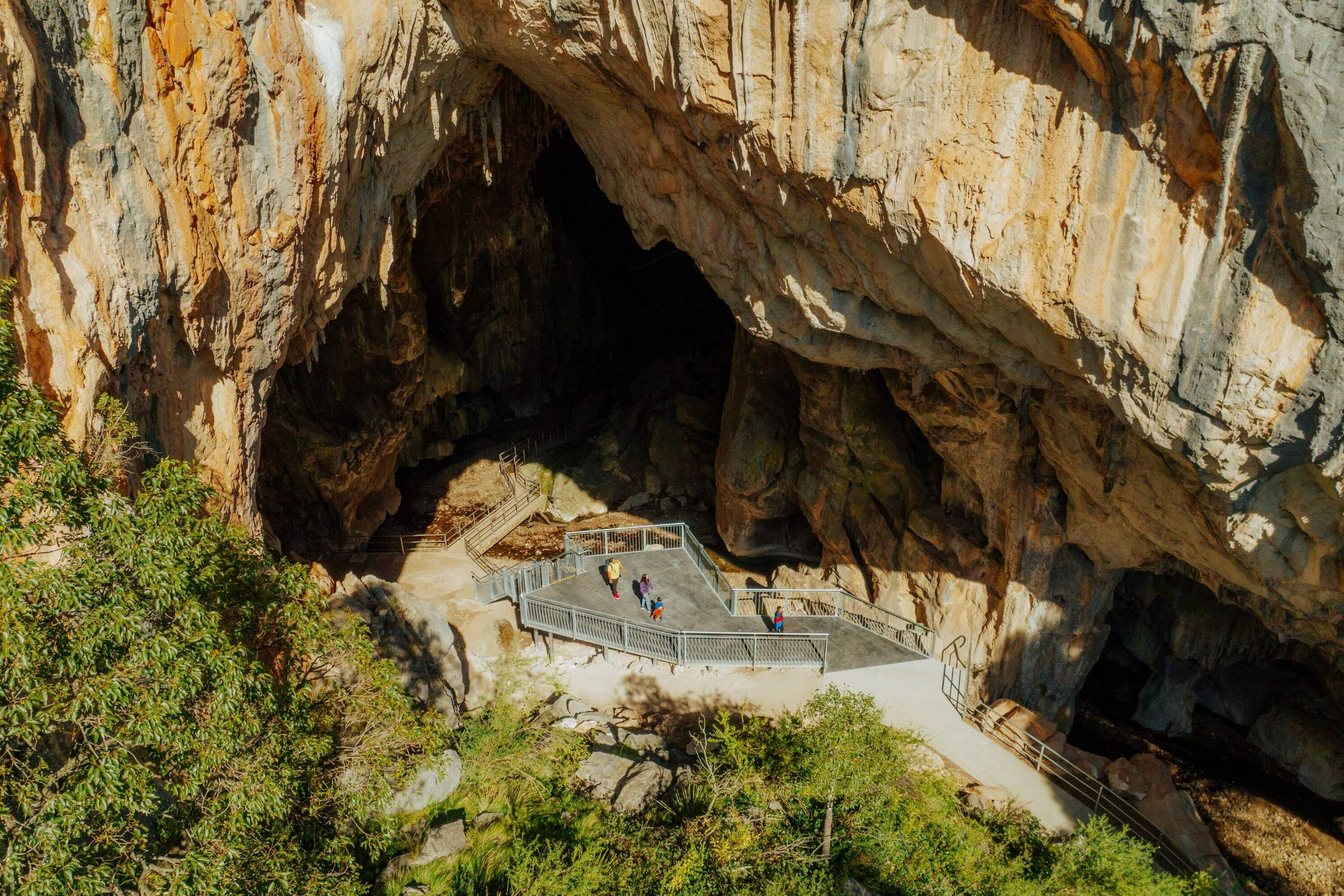 The Wombeyan Caves are ancient caves you can explore near Sydney