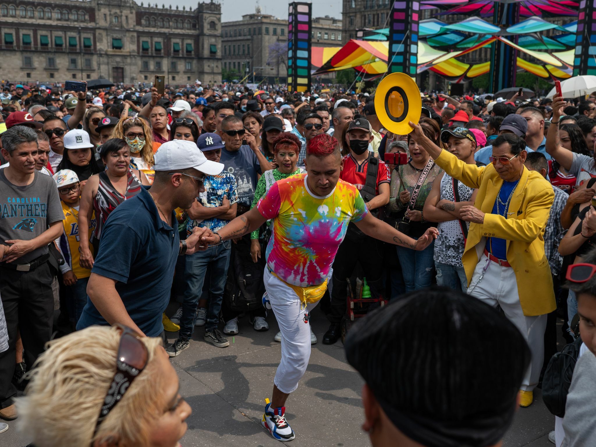 Segundo Gran Baile de Sonideros y Sonideras en el Zócalo