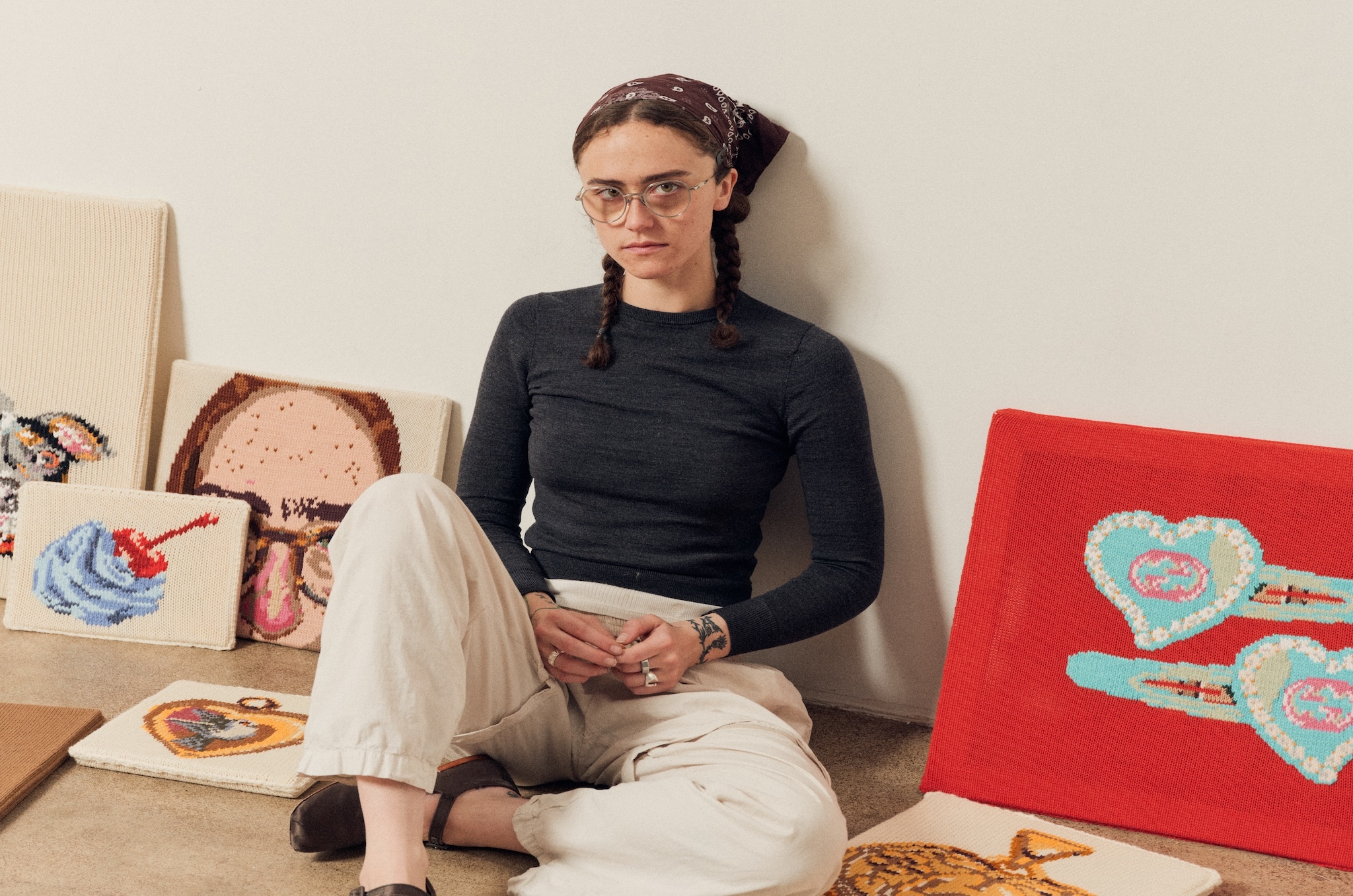 Ella Emhoff, Kamala Harris' step-daughter, on her new art show in a NYC ...