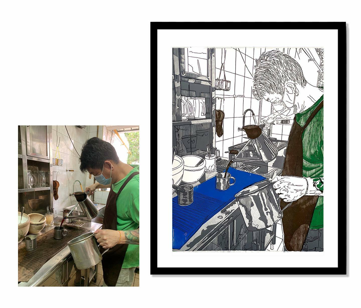 Tatsu Maker: American Linocut Printmaker Creates Intricate Prints Of ...