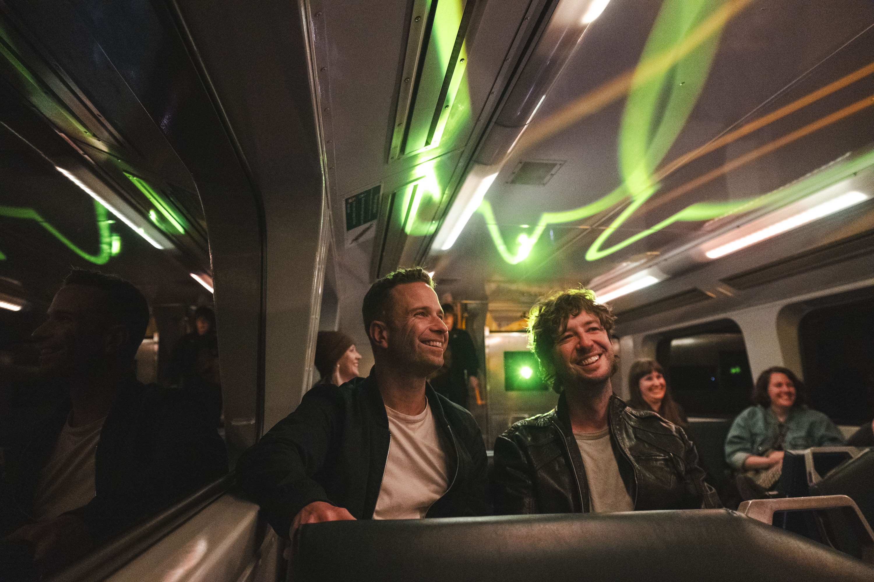 Tekno Trains turn Sydney trains into Vivid techno parties