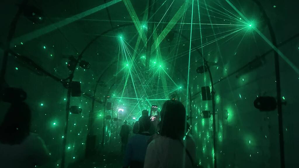 Dark Spectrum has taken over Wynyard's disused train tunnels