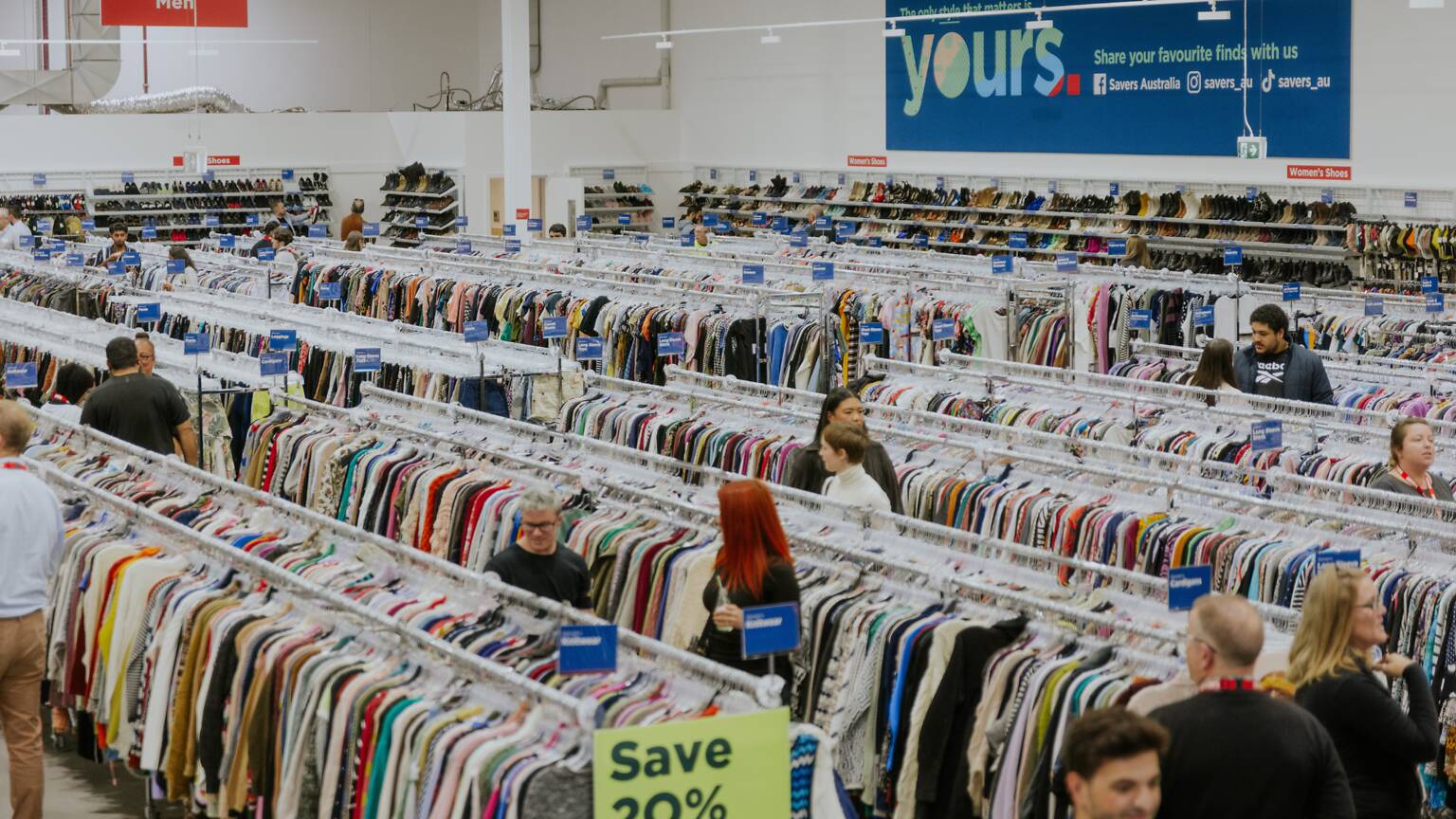 Savers has opened its 4th largest Australian store in Adelaide