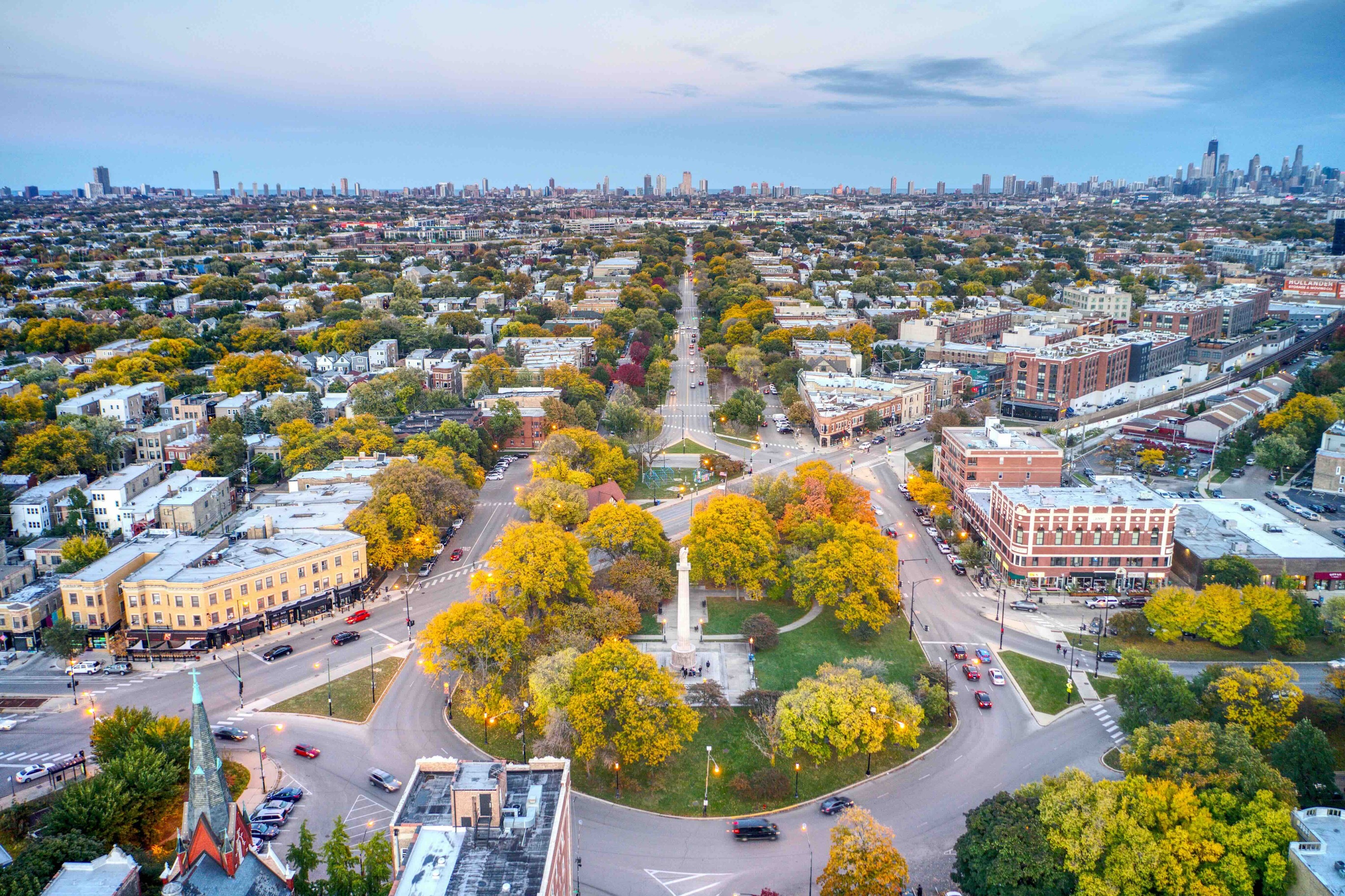 Logan Square in Chicago is one of the coolest neighborhoods in the world