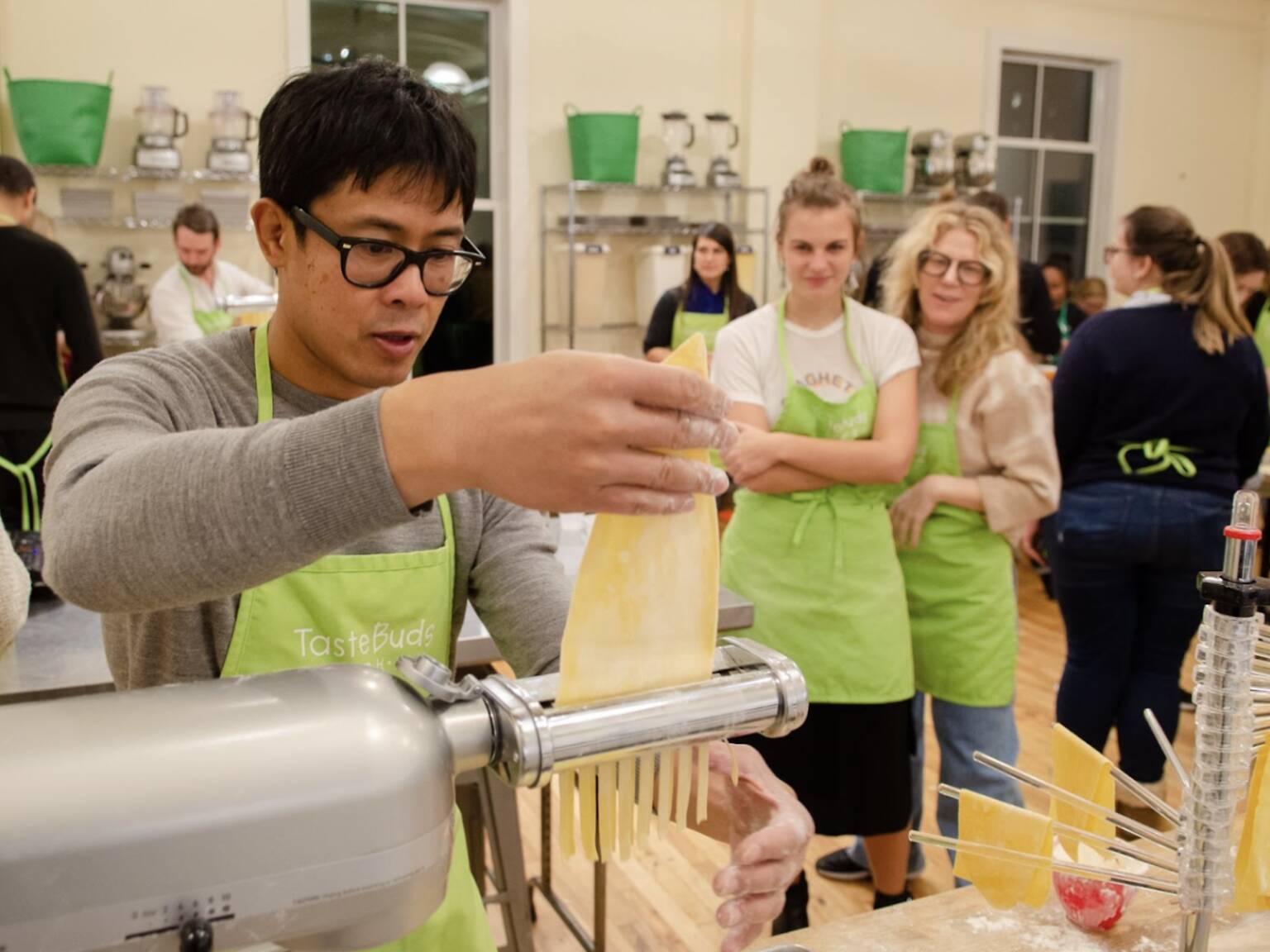 Cooking classes for groups and team building in NYC