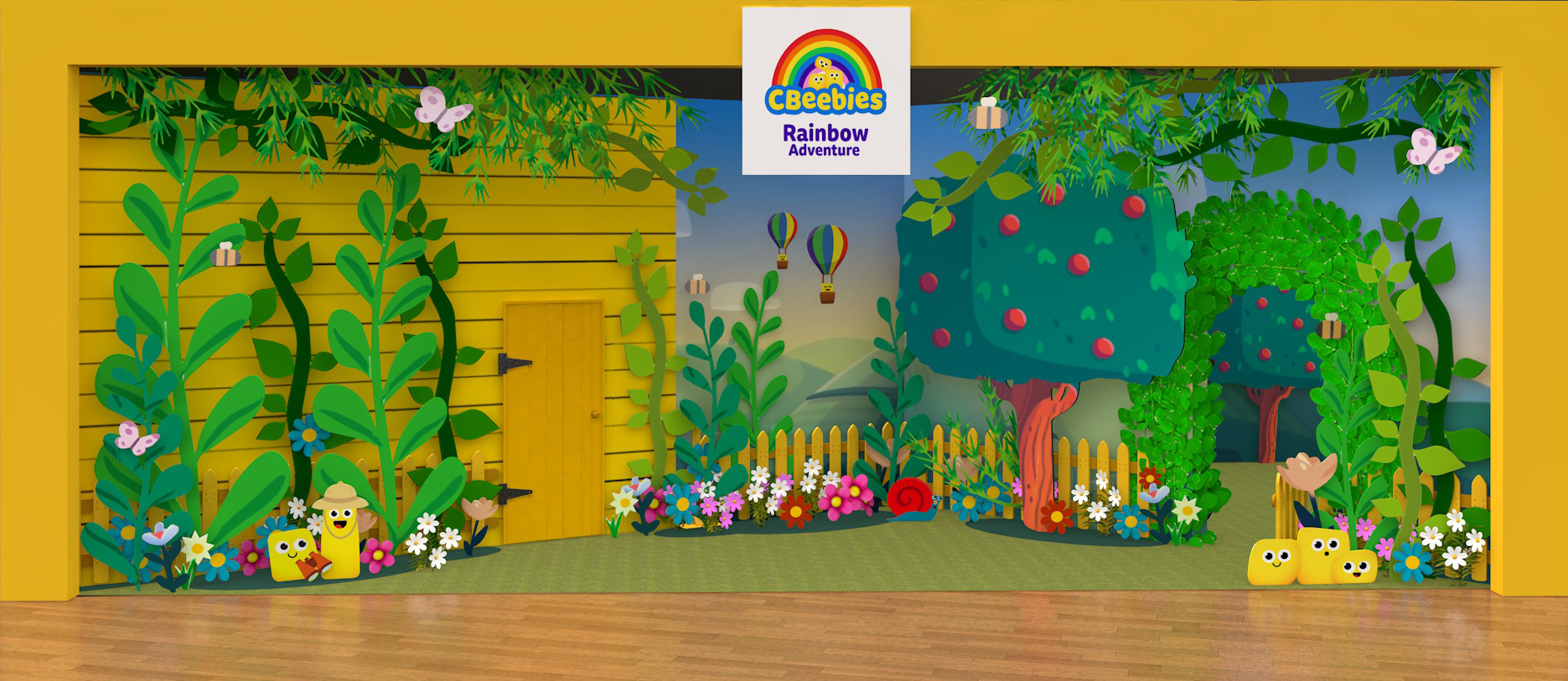 CBeebies Rainbow Adventure, Westfield Shepherd’s Bush: immersive ...