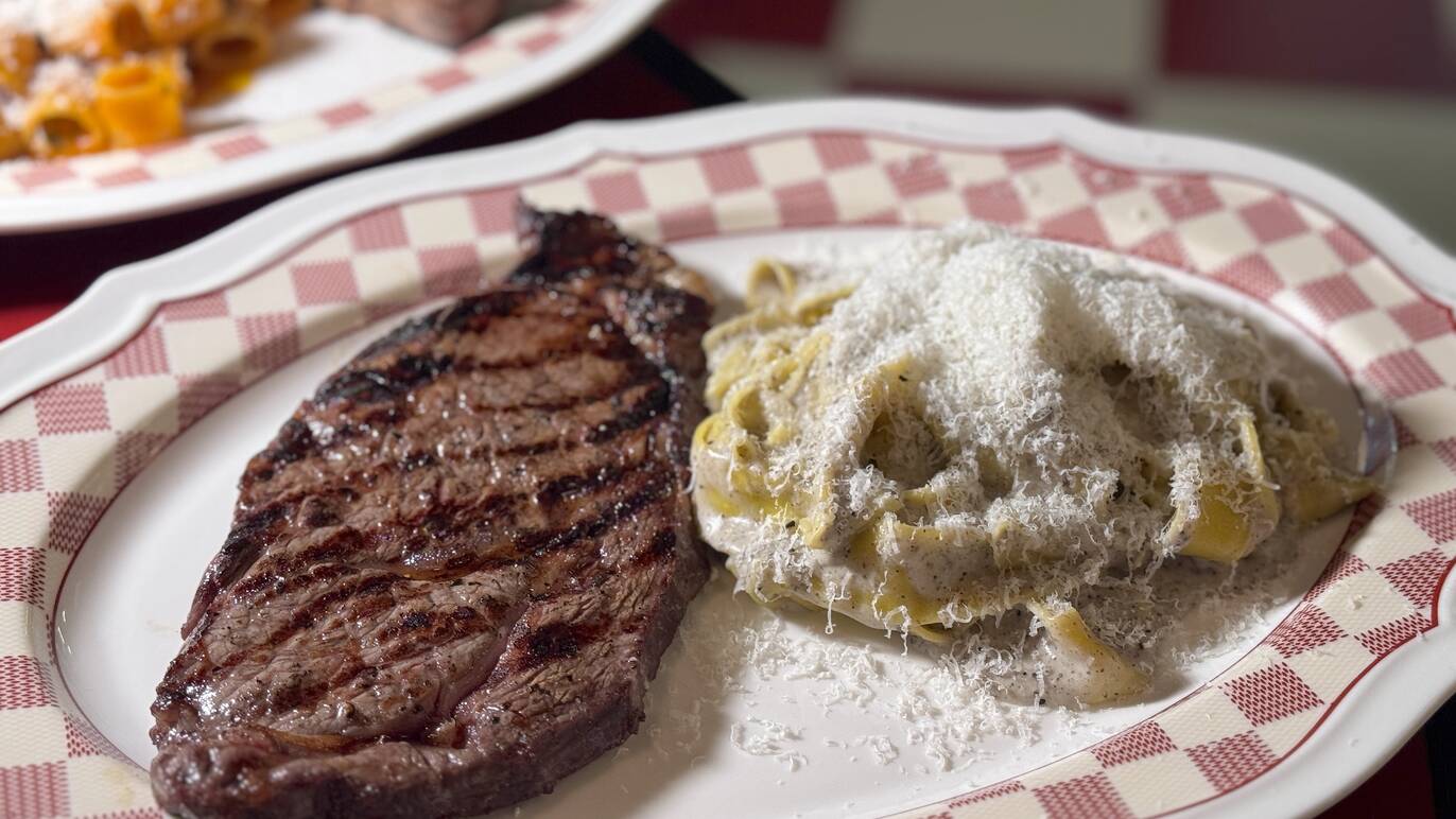 PMQ 意大利復古餐廳Pasteako牛扒套餐手工意粉任食