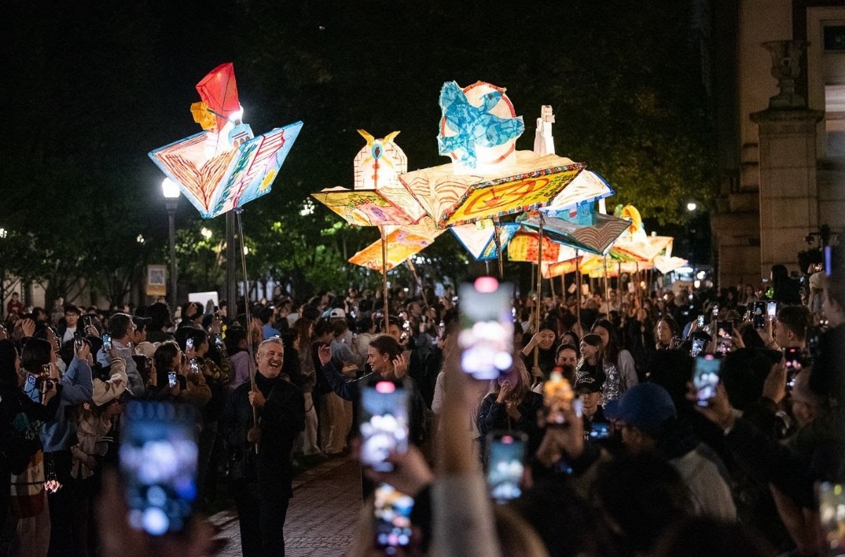 See a dazzling lantern parade at the annual Morningside Lights